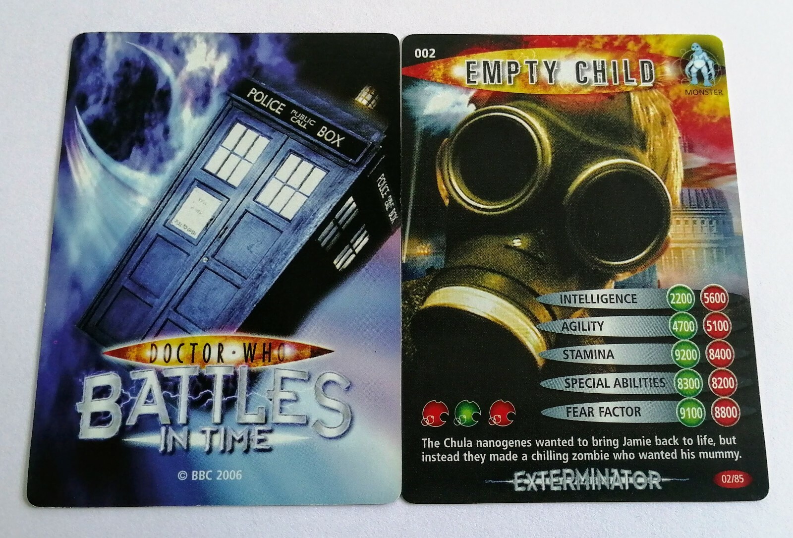 Doctor Who - Battles in Time - Exterminator - Collectible Trading Cards ...