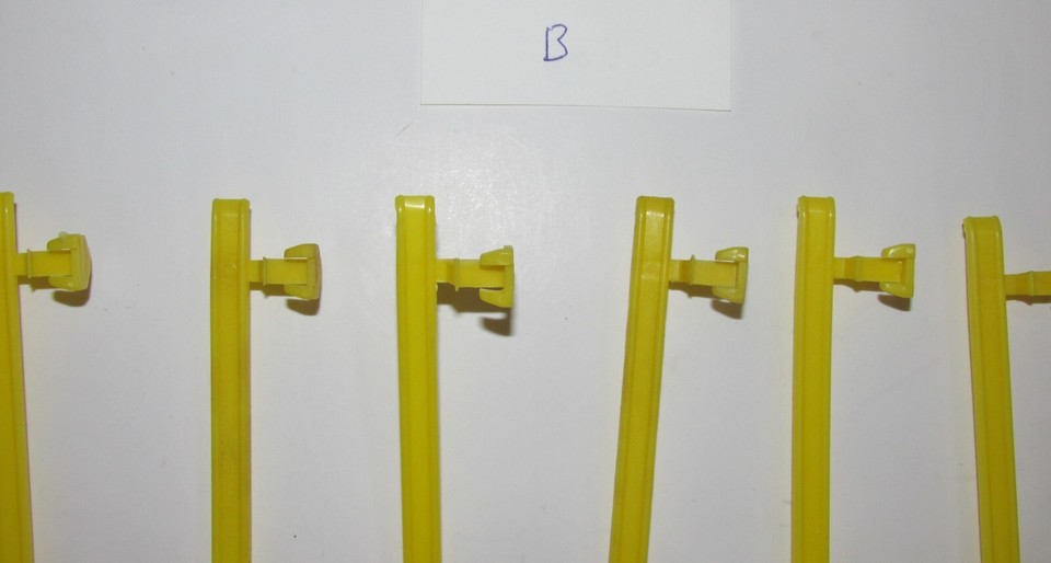 15 Tyco Pro Yellow Guard Rails-Used and in Nice Condition No Broken ...