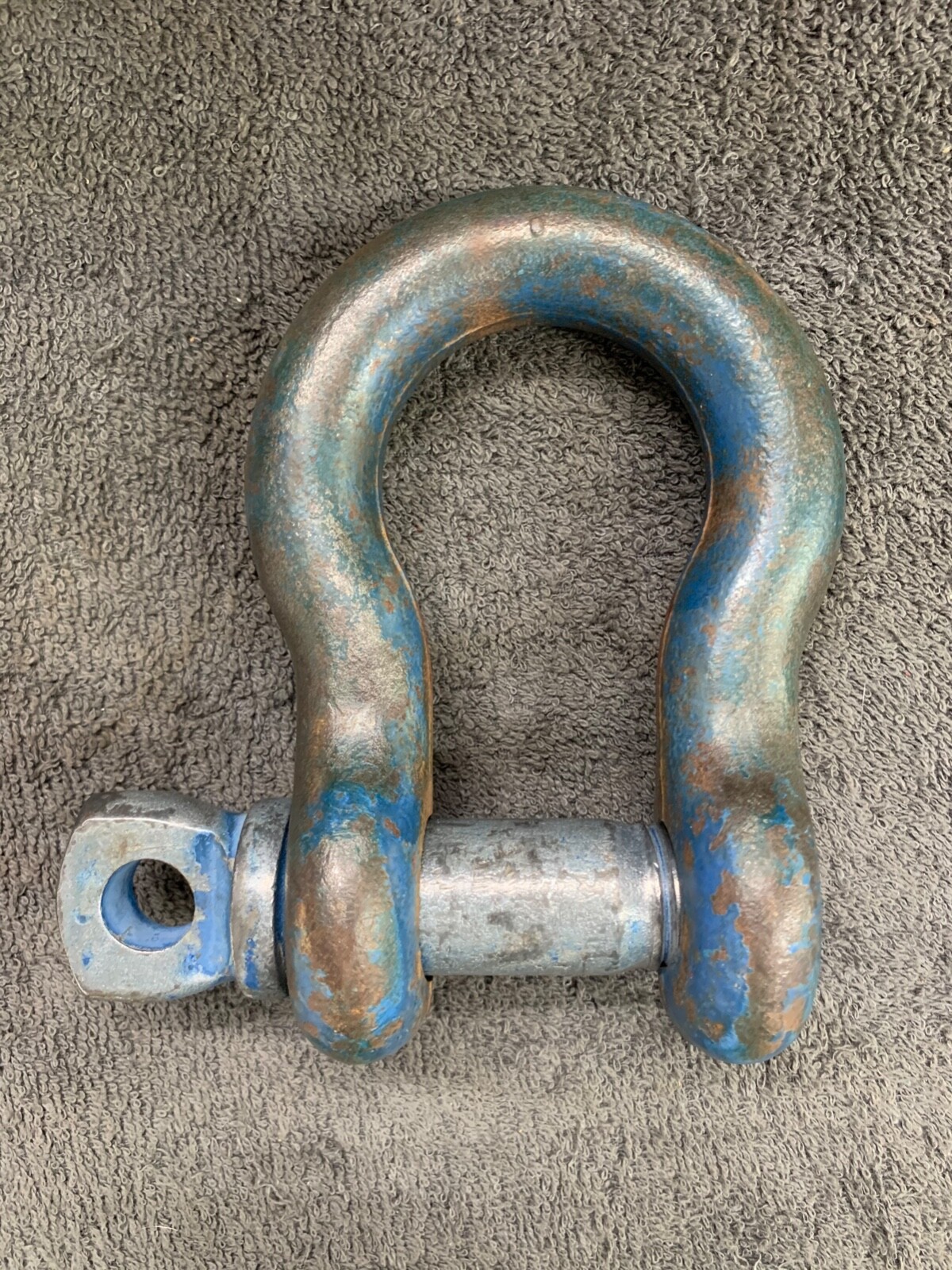 Campbell Ring Screw Pin Clevis Shackle 1" WLL-8-1/2T Ton Grab Hook D ...