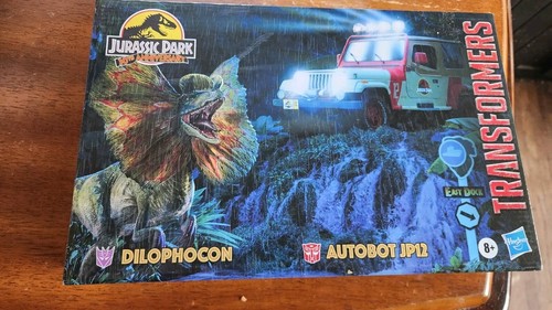 Jurassic Park x Transformers Dilophocon & Autobot JP12 Figures Mash-Up Pack New | eBay