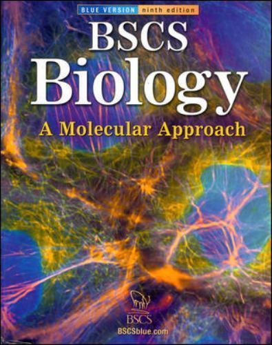 BSCS Biology: A Molecular Approach, Student- hardcover, Education ...