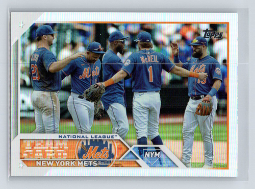 New York Mets Team Card 2023 Topps Rainbow Foil #291 | eBay