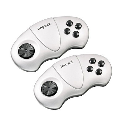 2 x Saitek Impact X6 PC USB Pad Gamepad Joypad Controller for Win 7 ...