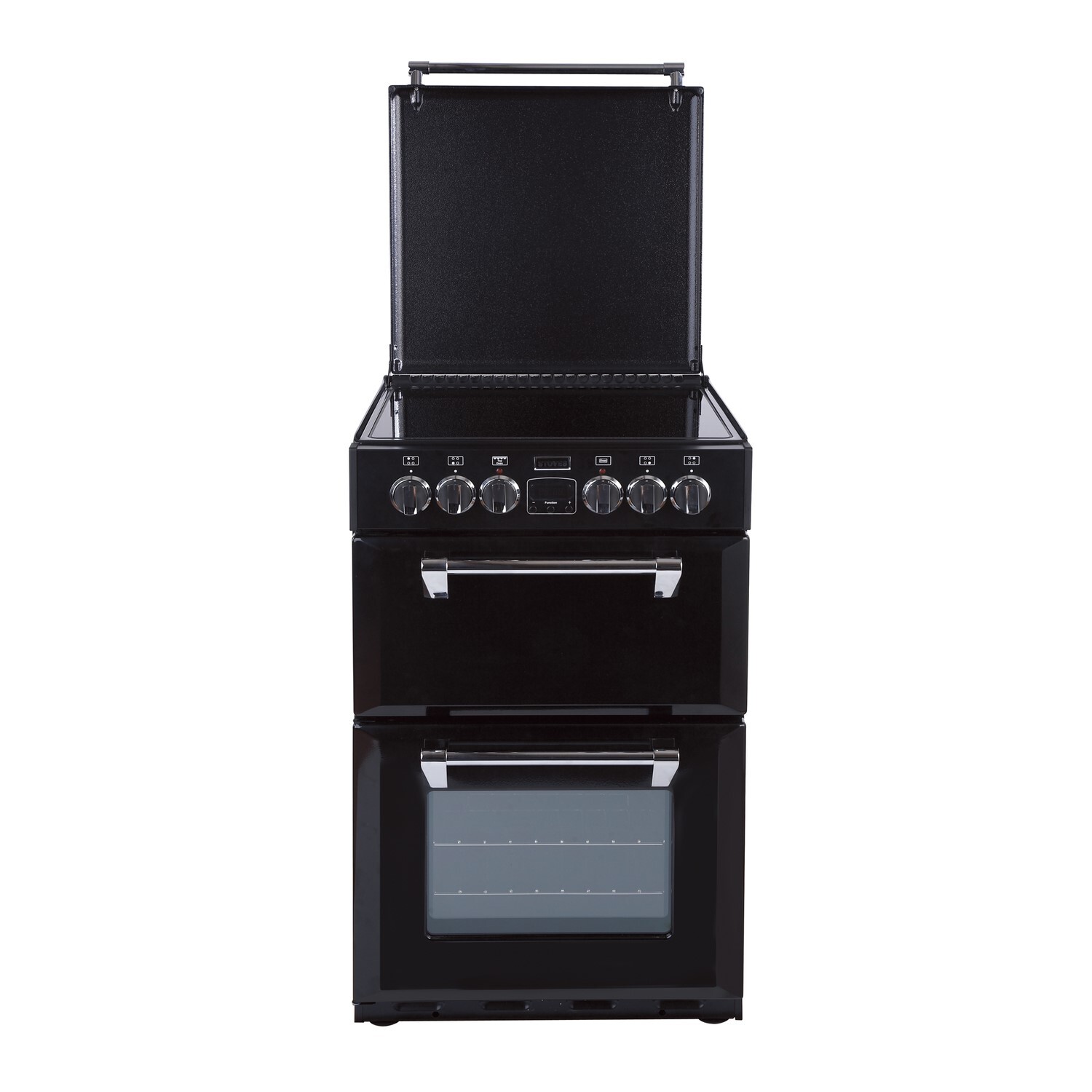 Stoves Mini Range Richmond 55cm Electric Ceramic Cooker Black 550E ...