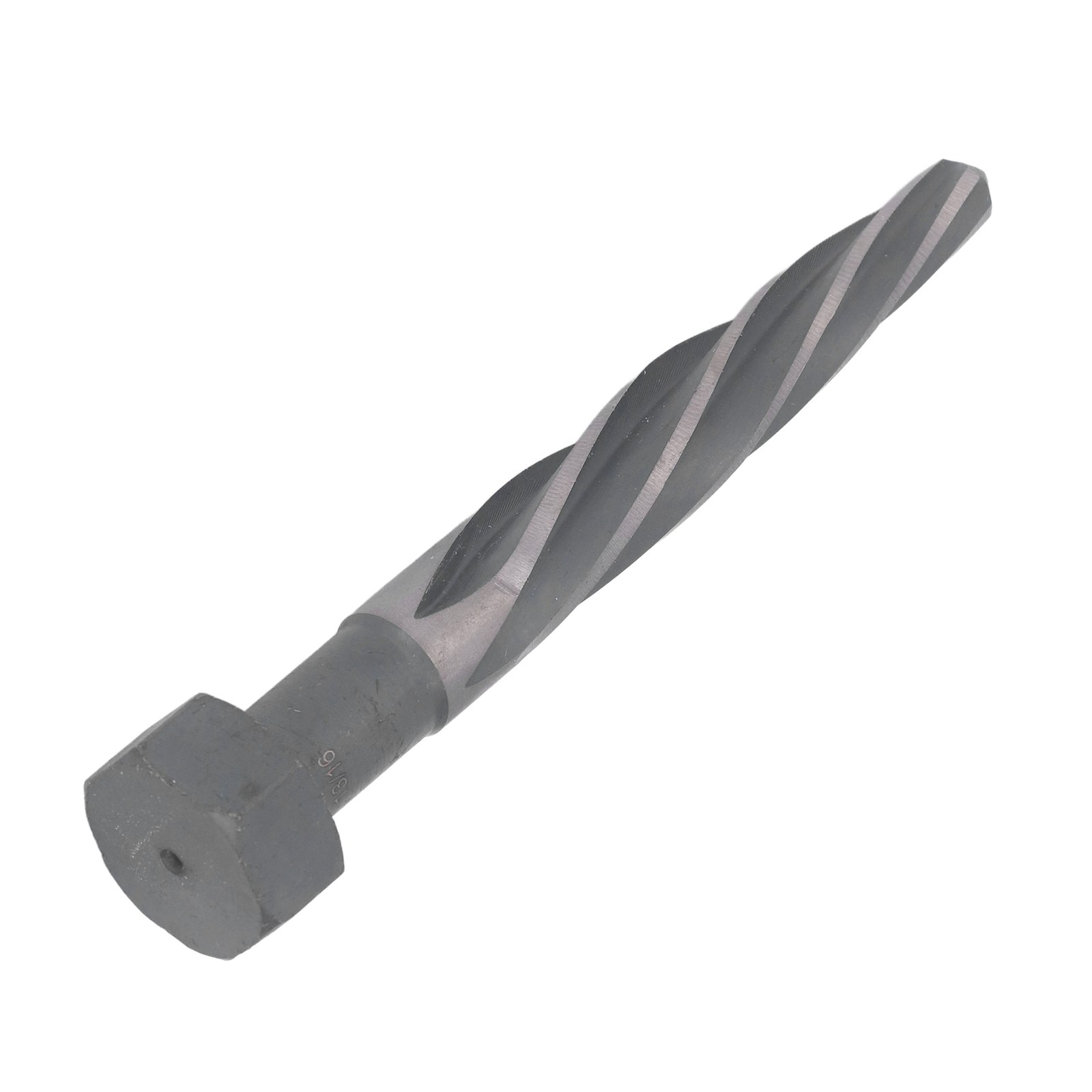Hex Shank Reamer 13/16in 5 Spiral Flute HSS6542 M2 HSS For Steel Plate ...