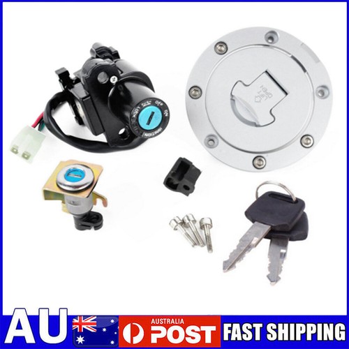 Fuel Tanks Cap Ignition Switch Barrel Key Seat Lock Kit for Honda CB400 ...