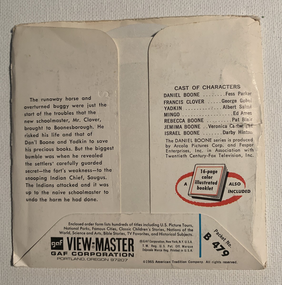 Daniel Boone Tv Show Cast List