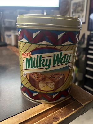 Vintage Metal Chip Snack Tin Mars Milky Way Candy Bars | eBay