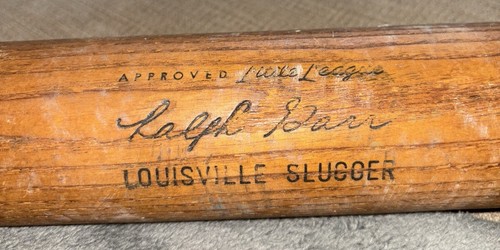 Vintage Ralph Garr Hillerich & Bradsby Louisville Slugger Kentucky Bat ...