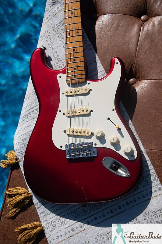 1982 Fender Japan ST57-85 '57 JV Stratocaster Reissue Pro Set Up w ...