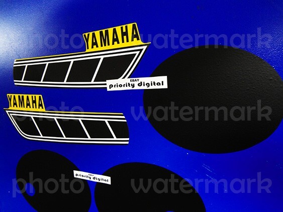 1977 Yamaha YZ80 5pc kit decals 77' graphics stickers kit VMX YZ 80D | eBay