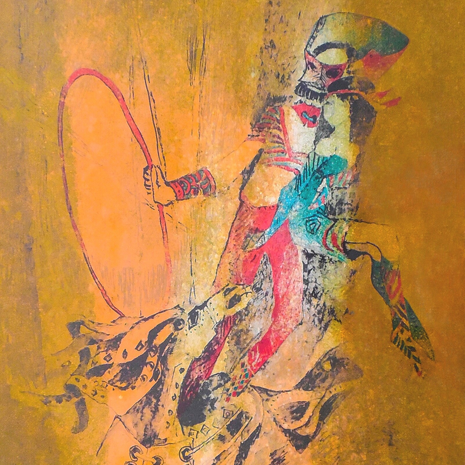 Hoi LE BA DANG (VIETNAMESE, 1922) - ORIG Lithograph "Circus Suite ...