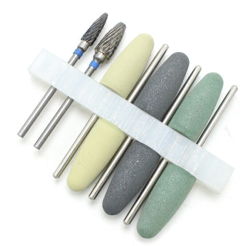 3set Dental Rotary Resin Base Acrylic Polishing Silicon Rubber Pumice ...