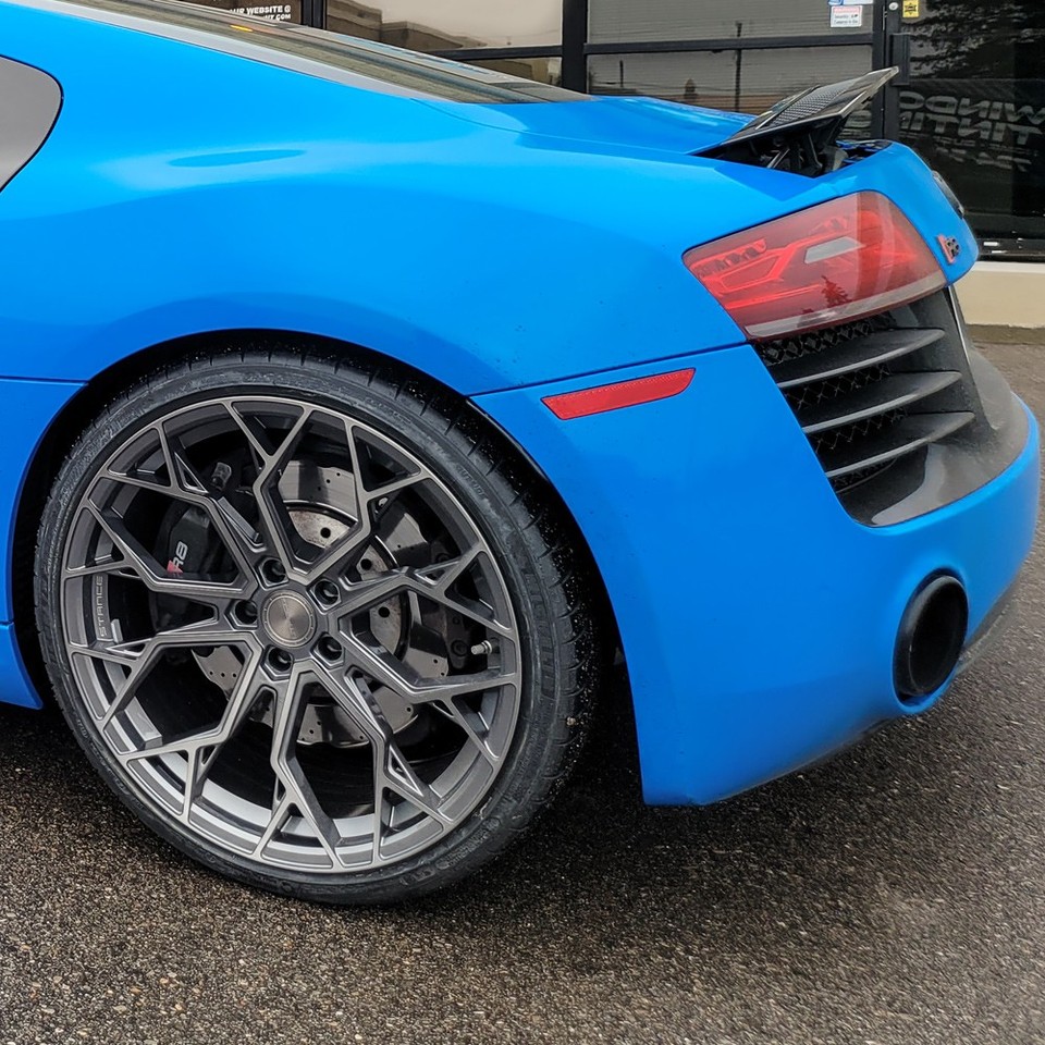 19" Stance SF10 Gunmetal 19x9.5 Forged Concave Wheels Rims Fits Audi B8 ...