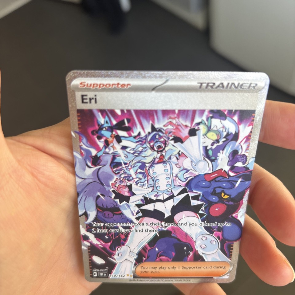 Eri 210/162 Trainer Special Illustration Rare Temporal Forces Pokémon ...