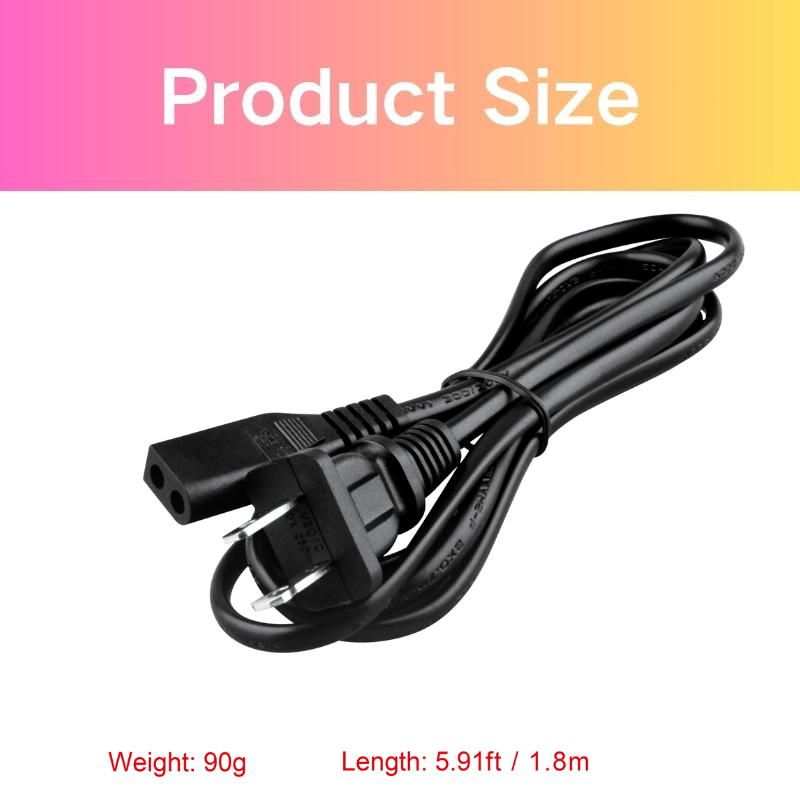 AC Power Cable Cord for Memorex MP3221 Compact CD Player AM/FM Radio ...
