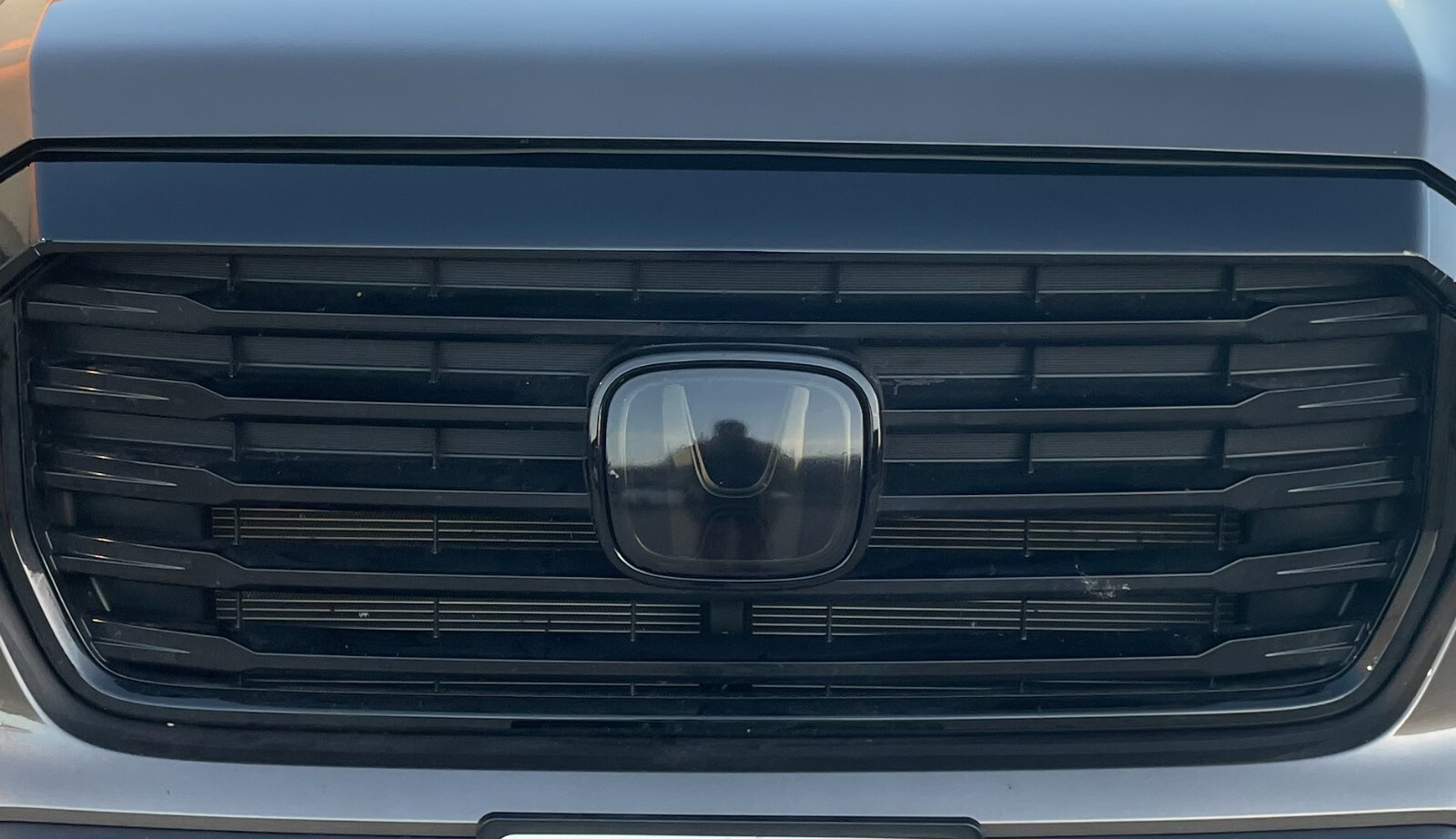 For 2018-2023 Ridgeline Front Emblem Insert Decal Vinyl Dark Smoke | eBay