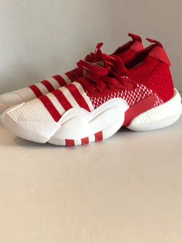 Adidas Trae Young 2 Shoes Mens Size 10 Red White Striped Low Top H03845 ...
