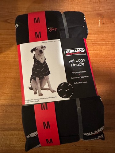 Costco Kirkland Signature Pet Dog Hoodie Jacket - Size - Medium M Color ...