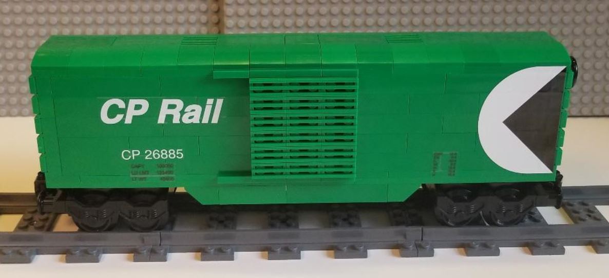 Custom Train Canadian Pacific Green Boxcar -PLEASE READ ITEM ...