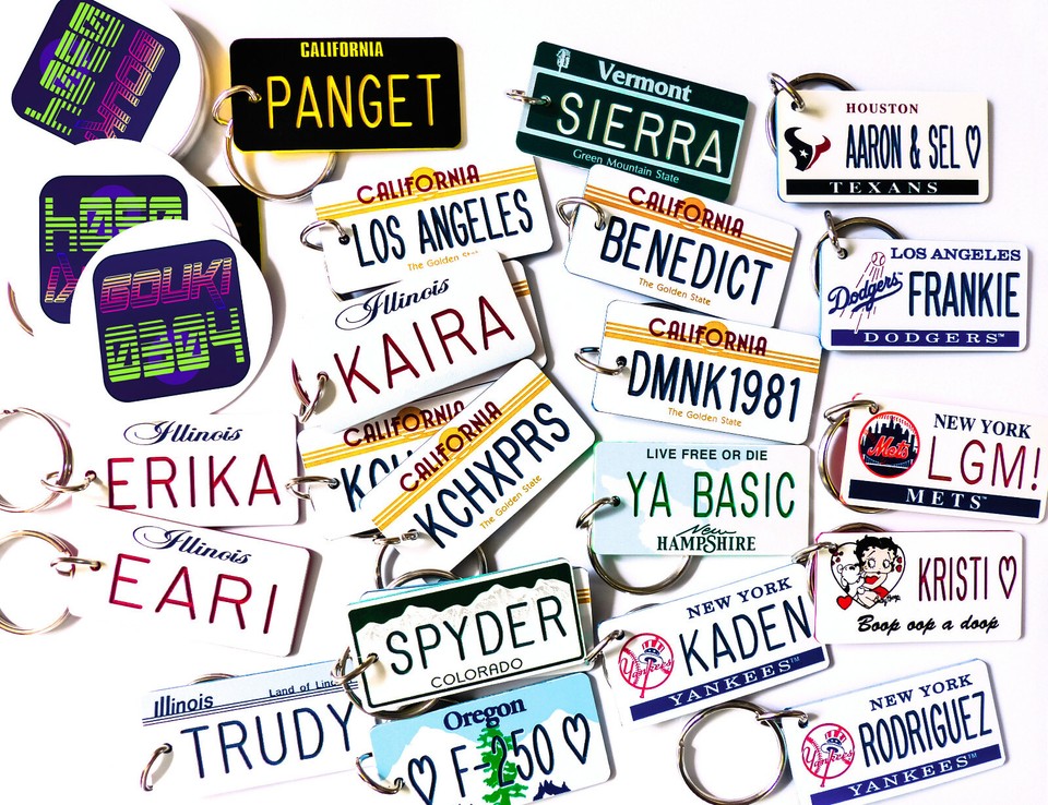 Personalized Duke University Keychain Blue Devils Key Ring Tag ...