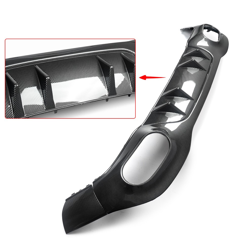 For Mercedes Benz A-Class W177 Rear Bumper Diffuser A45 Style Carbon ...