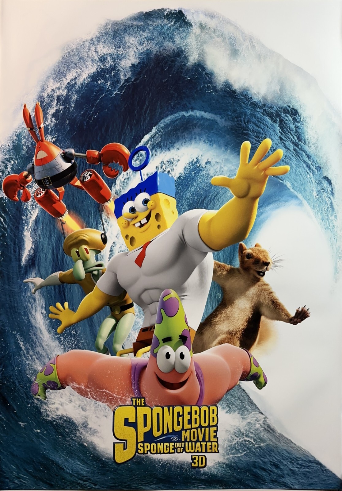 Movie Posters - The Spongebob Squarepants Movie - 2015 - Advance One ...