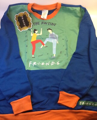 FRIENDS TV SHOW The Routine XL Sweatshirt Culturefly Exclusive Monica ...