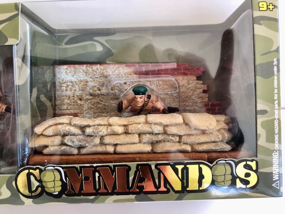 Micro Icons Commando Maga Pack - the 4 military army men figures - 1 3/ ...