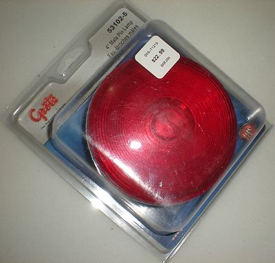 TRUCK STOP TAIL TURN LAMP LIGHT TORSION MOUNT 53102-5 GROTE 12V 4 ...