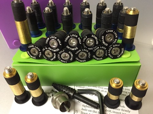 Tour Lock 2021 Super Sale!2-Set Combo(BLACK/BLUE) Counter Weights w ...