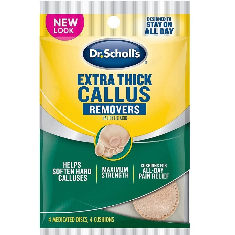 Dr. Scholl's Foot Callus Remover Extra Thick Pads Callus Removers ...