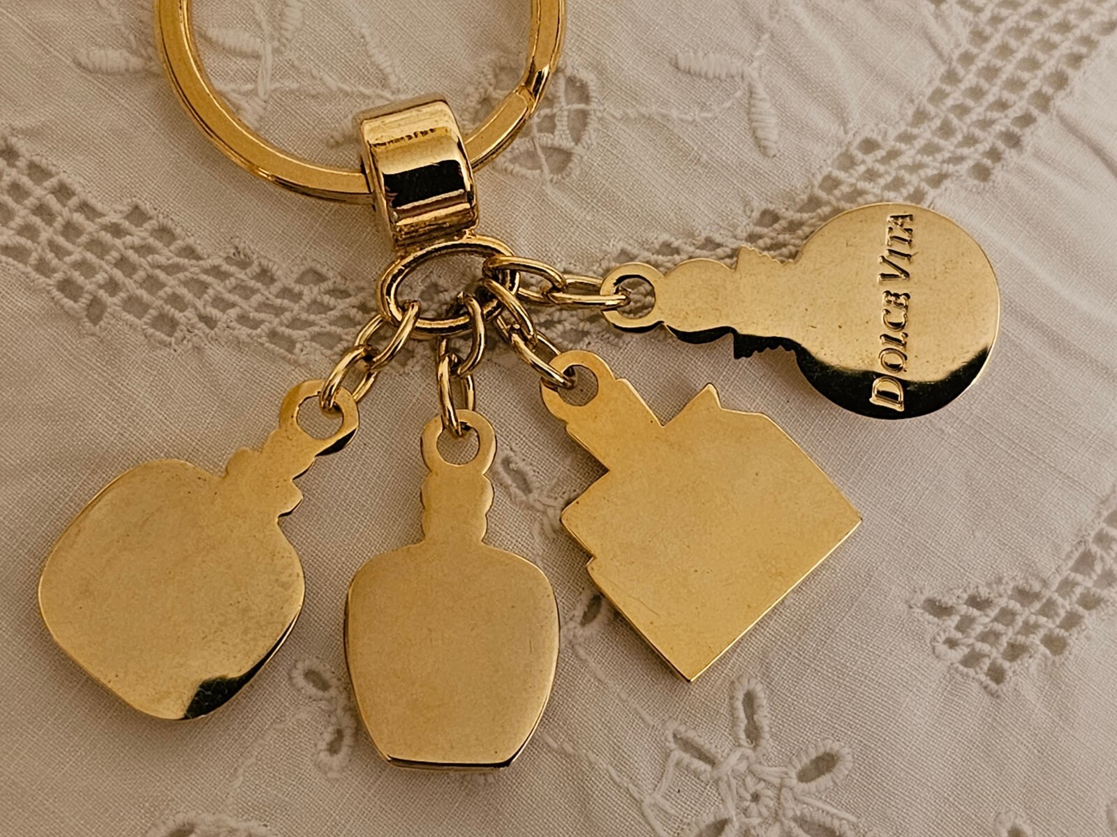 Vintage CHRISTIAN DIOR Gold Plated Perfume Bottles Ch… - Gem