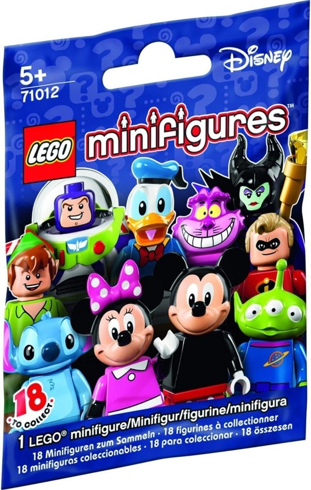 LEGO DISNEY Series 1 Collectible Minifigures 71012 - Complete Set of 18 ...