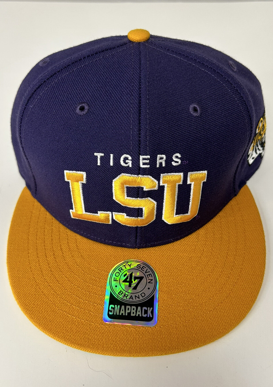 LSU Tigers Hat Snapback Cap/Hat Adjustable Purple Adult 47 College ...