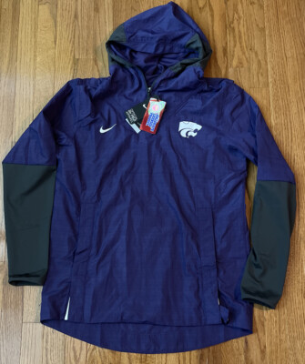 Men's Kansas State Wildcats Nike College Player Quarter-Zip Hoodie ...
