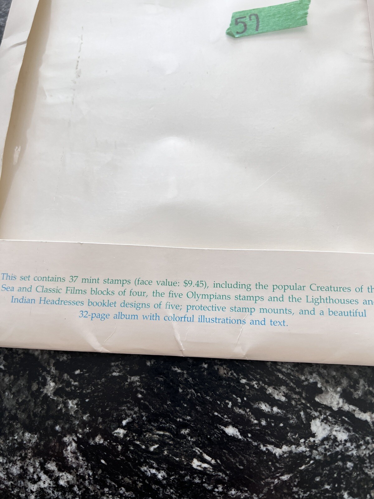 1990 USPS USA POSTAL SERVICE MINT SET OF COMMEMORATIVE POSTAGE STAMPS ...