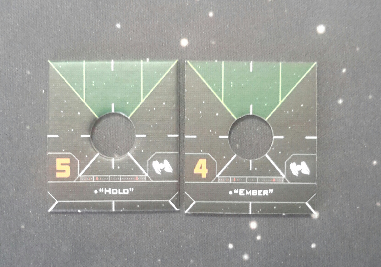 Star Wars: X-Wing v2.0 FIRST ORDER Tie/Ba Interceptor PILOT CARDS/SHIP ...