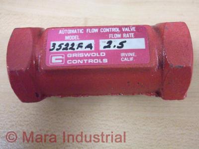 Griswold 3522FA Flow Control Valve | eBay