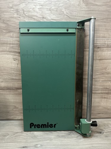 Vintage Premier rotary drive trimming board Paper Cutter 18”x10” Free ...