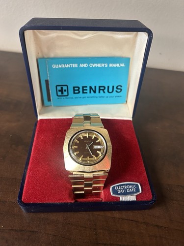Vintage Benrus Electronic Men's Watch Quartz Parts/Repair | eBay