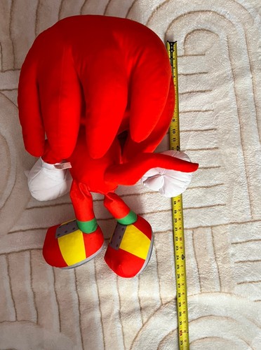 Toy Factory Sonic the Hedgehog Knuckles the Echidna Plush 24” SEGA ...