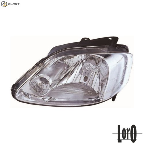 HEADLIGHT 441-11A4R-LDEMN FOR VW BNM 1.4L CHFA/BMD/CHFB 1.2L 3cyl FOX ...