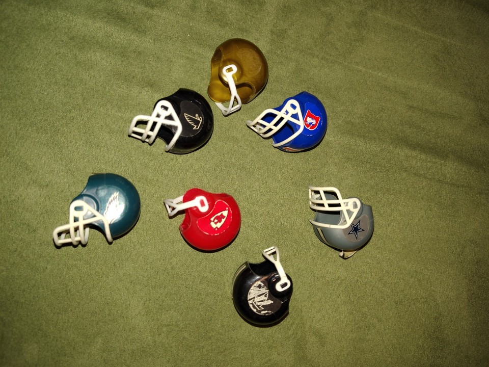 Lot of 50+ NFL Vending Machine Helmets 80s 90s As Is Used Vintage AFL ...
