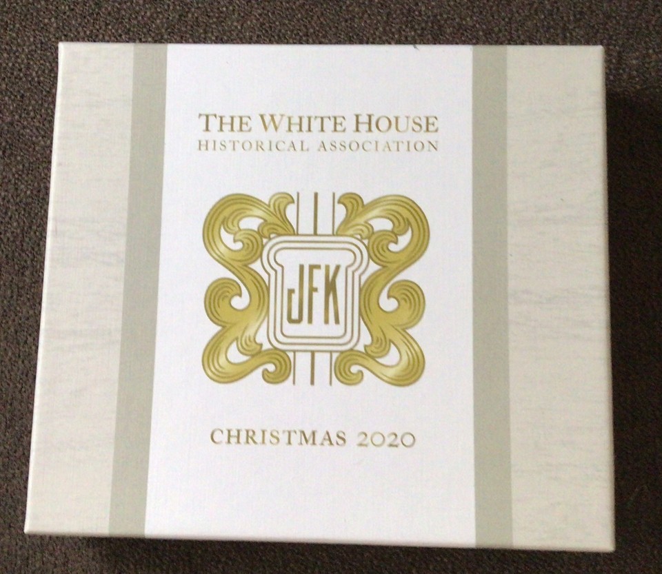 THE WHITE HOUSE HISTORICAL ASSOCIATION CHRISTMAS ORNAMENT 2020 - JOHN F. KENNEDY | eBay