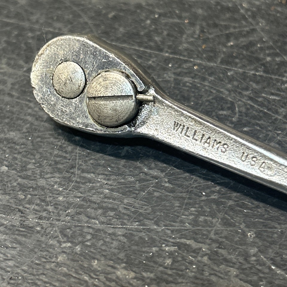 Vintage Williams USA 1/4" Drive Ratchet No M51. M-51 | eBay