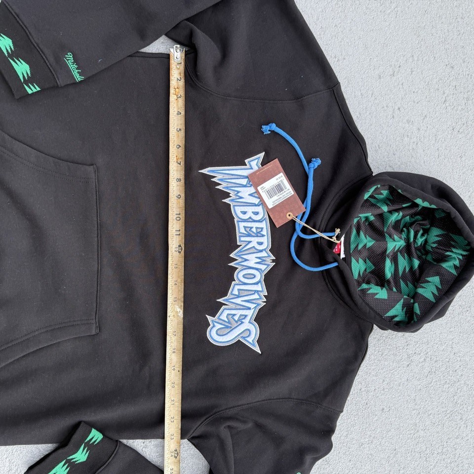 Men’s Mitchell & Ness NBA Playmaker Fleece Hoodie Minnesota ...