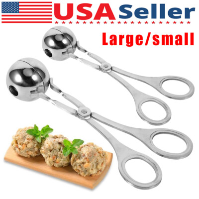 Meatball Maker Spoon Non Stick Thick Stainless Steel Meat Baller ...
