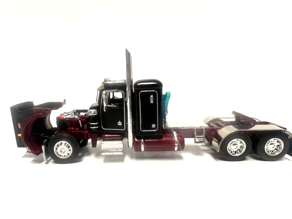 DCP / FIRST GEAR 1/64 SCALE 359 PETERBILT SMALL BUNK SLEEPER, BLACK ...