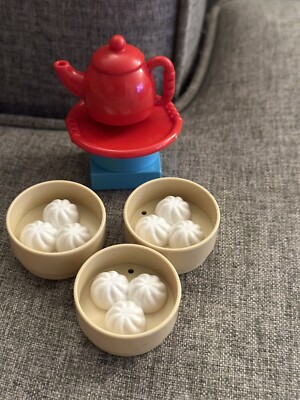 Lego Duplo Item Chinese Dumpling Dim Sum Tray Tea Pot | eBay